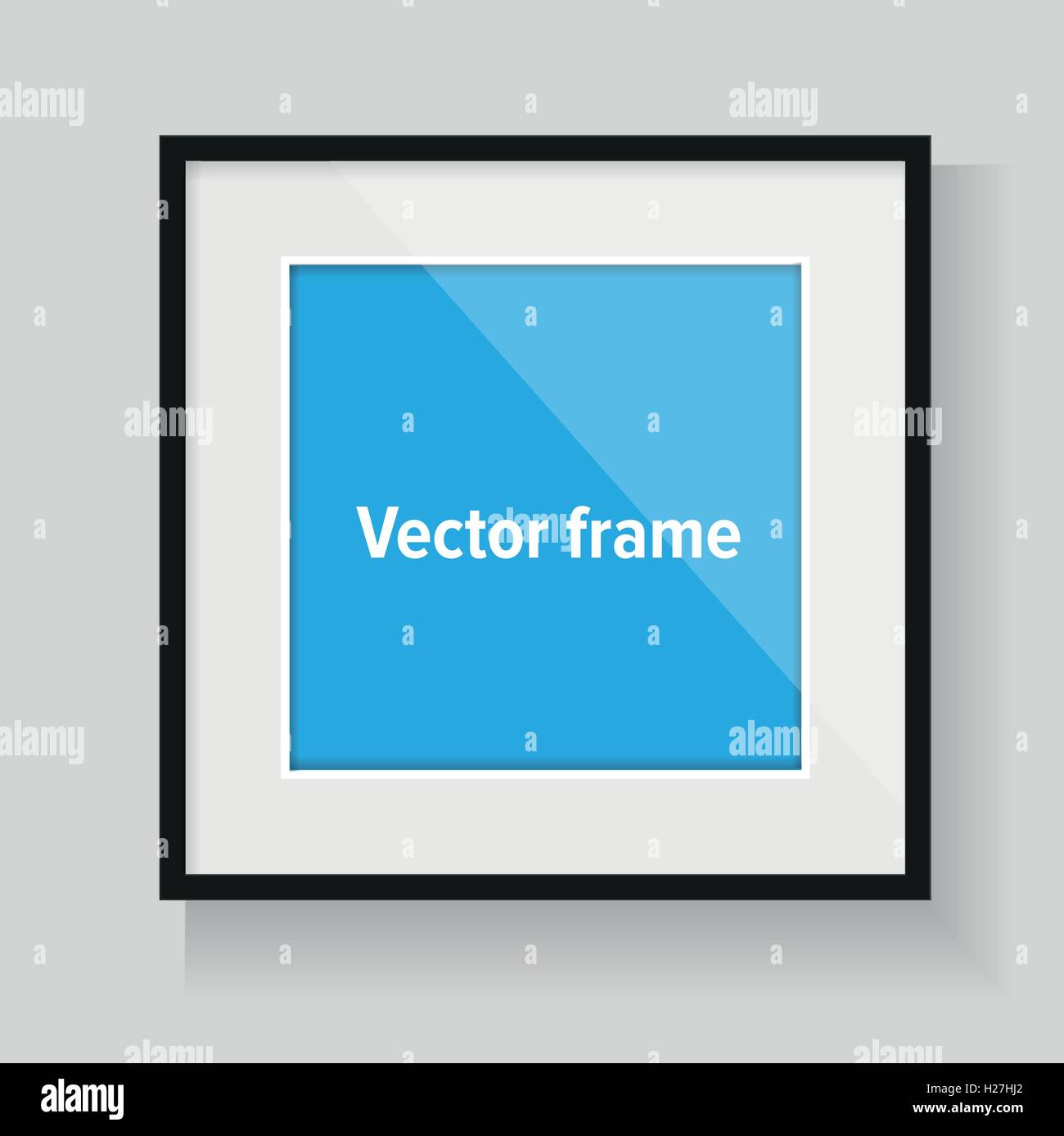 Realistic vector frame Stock Vector Image & Art - Alamy