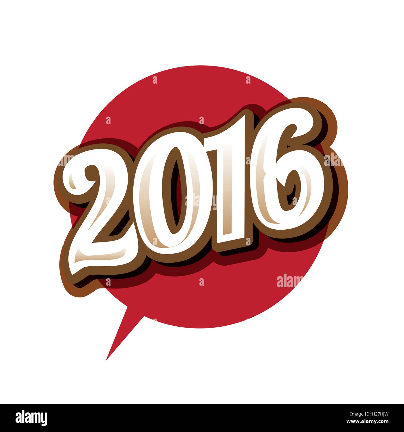 Happy new year 2016 Stock Vector Image & Art - Alamy