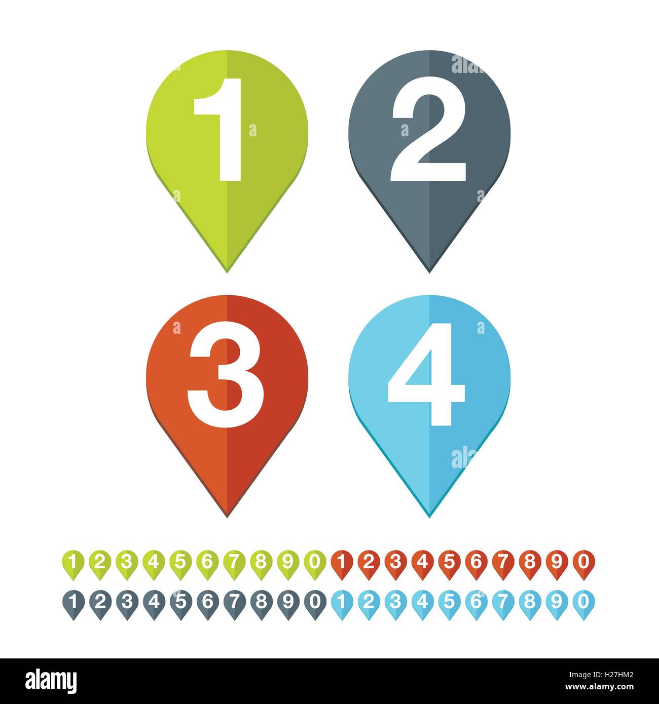 Number set vector flat design Stock Vector Image & Art - Alamy Number set vector flat design Stock Vector Image & Art - Alamy