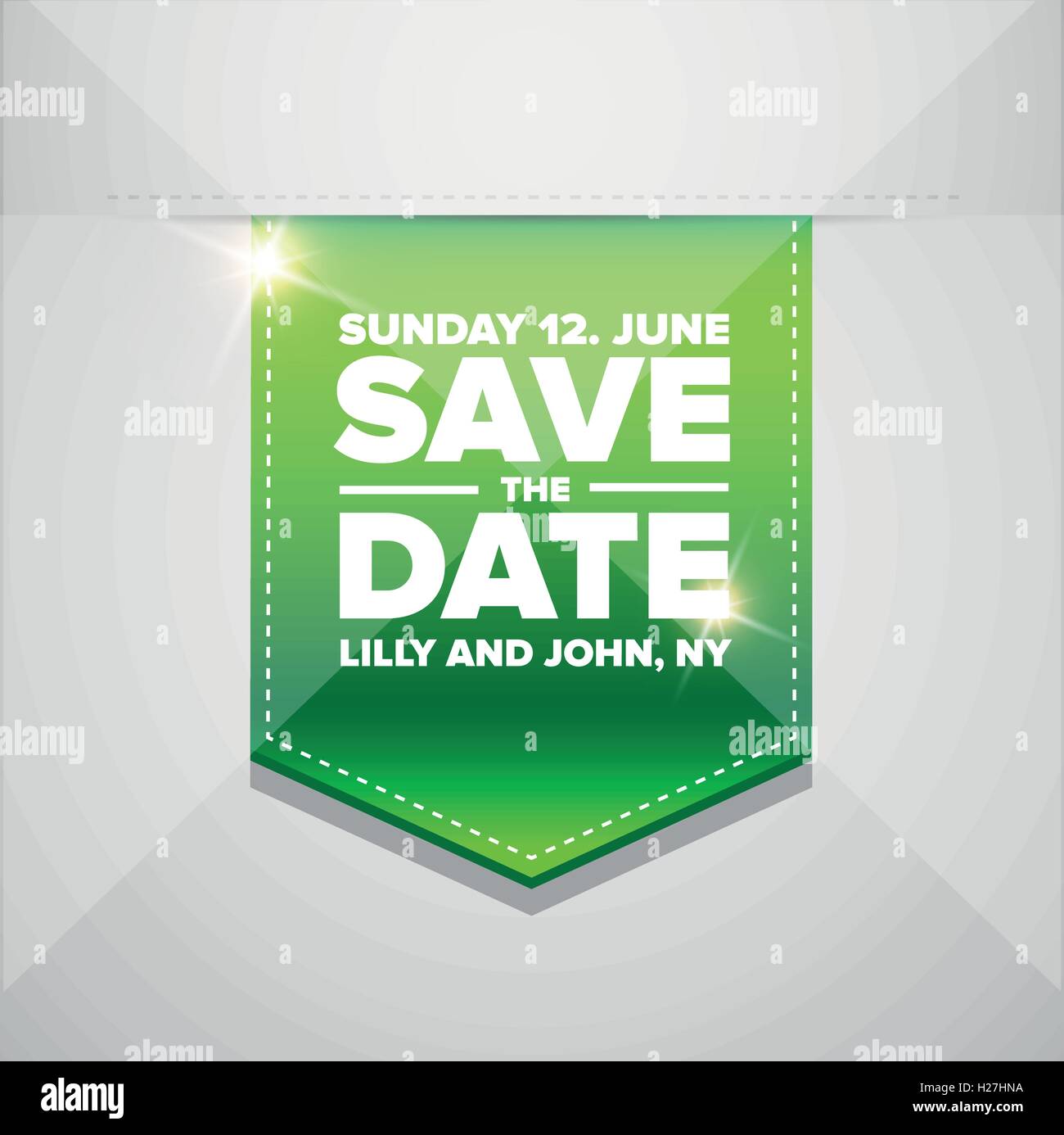 Save the date vector ribbon Stock Vector Image & Art - Alamy
