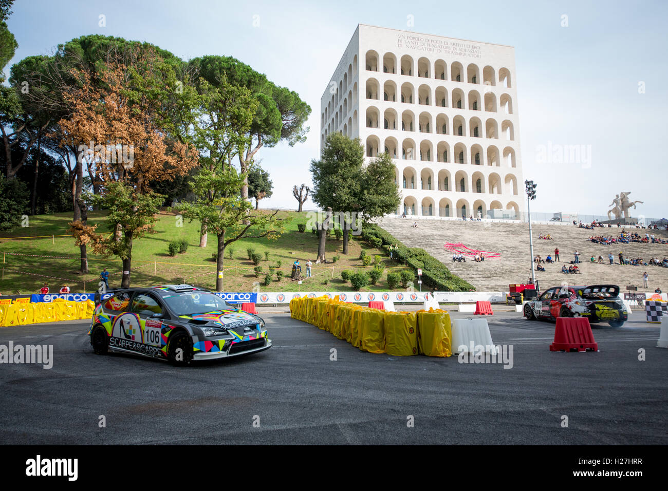 Rally di Roma Capitale, september 23 - 25, 2016, run in Rome under ...