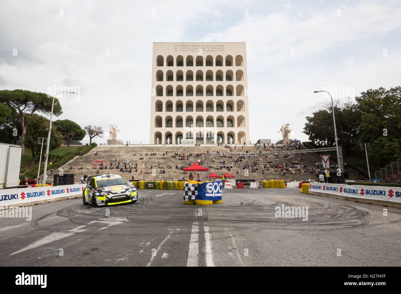 Rally di Roma Capitale, september 23 - 25, 2016, run in Rome under ...