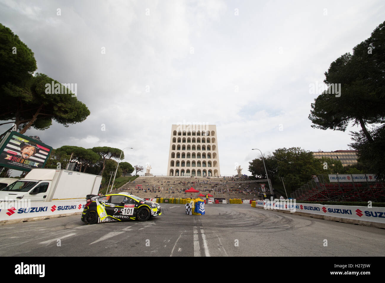 Rally di Roma Capitale, september 23 - 25, 2016, run in Rome under ...