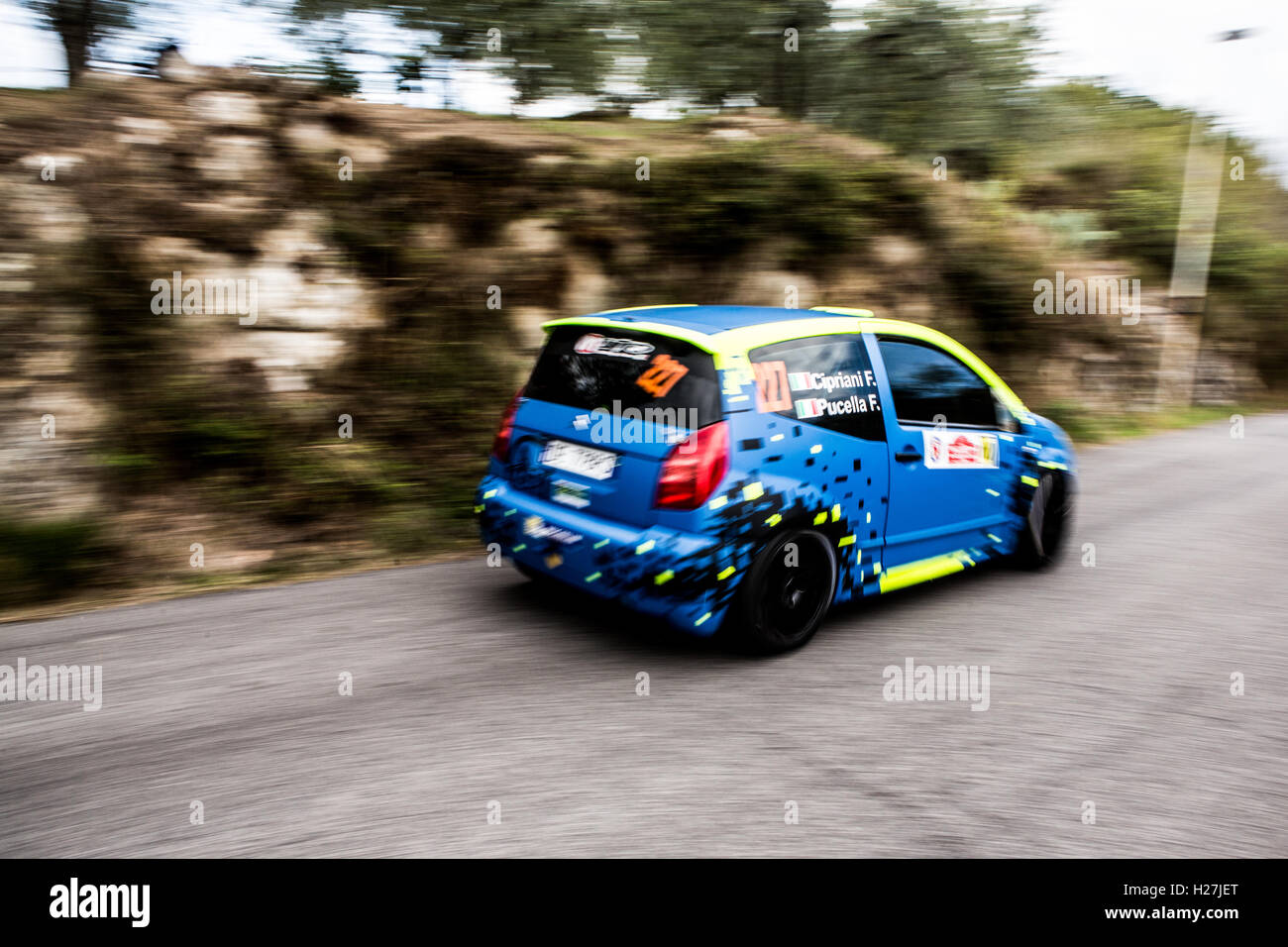 Rally di Roma Capitale, september 23 - 25, 2016, run in Rome under ...