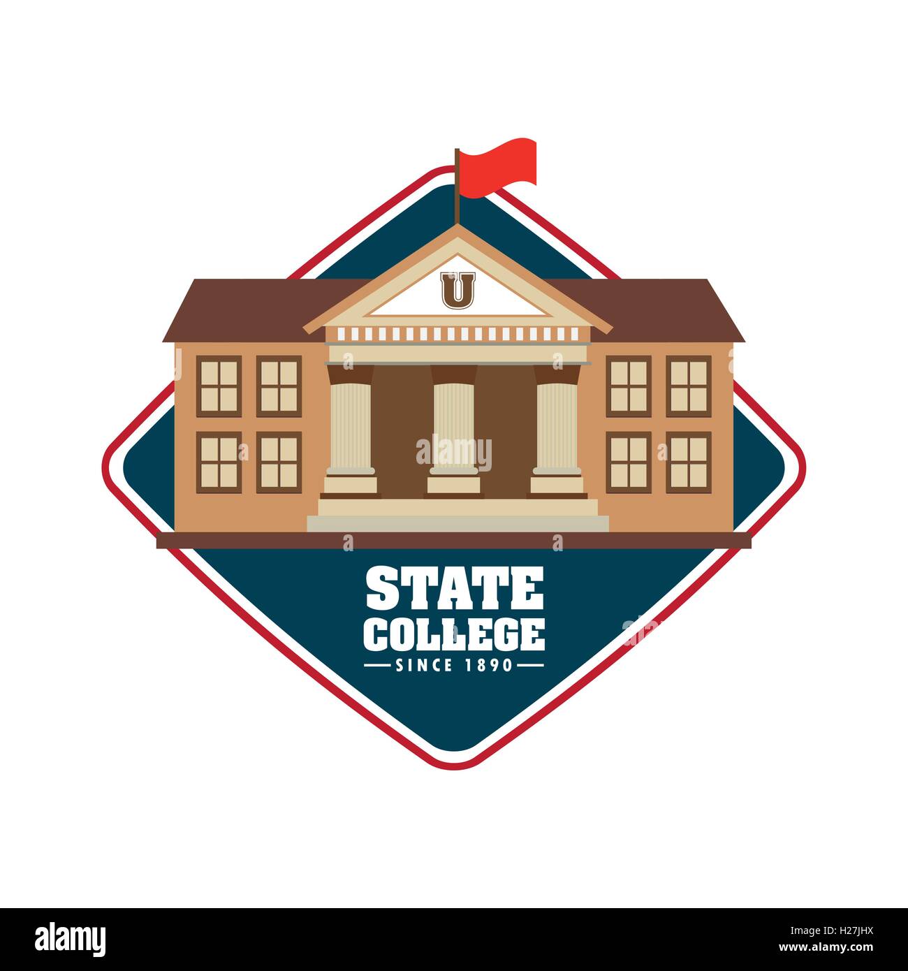 State academy Stock Vector Images - Alamy