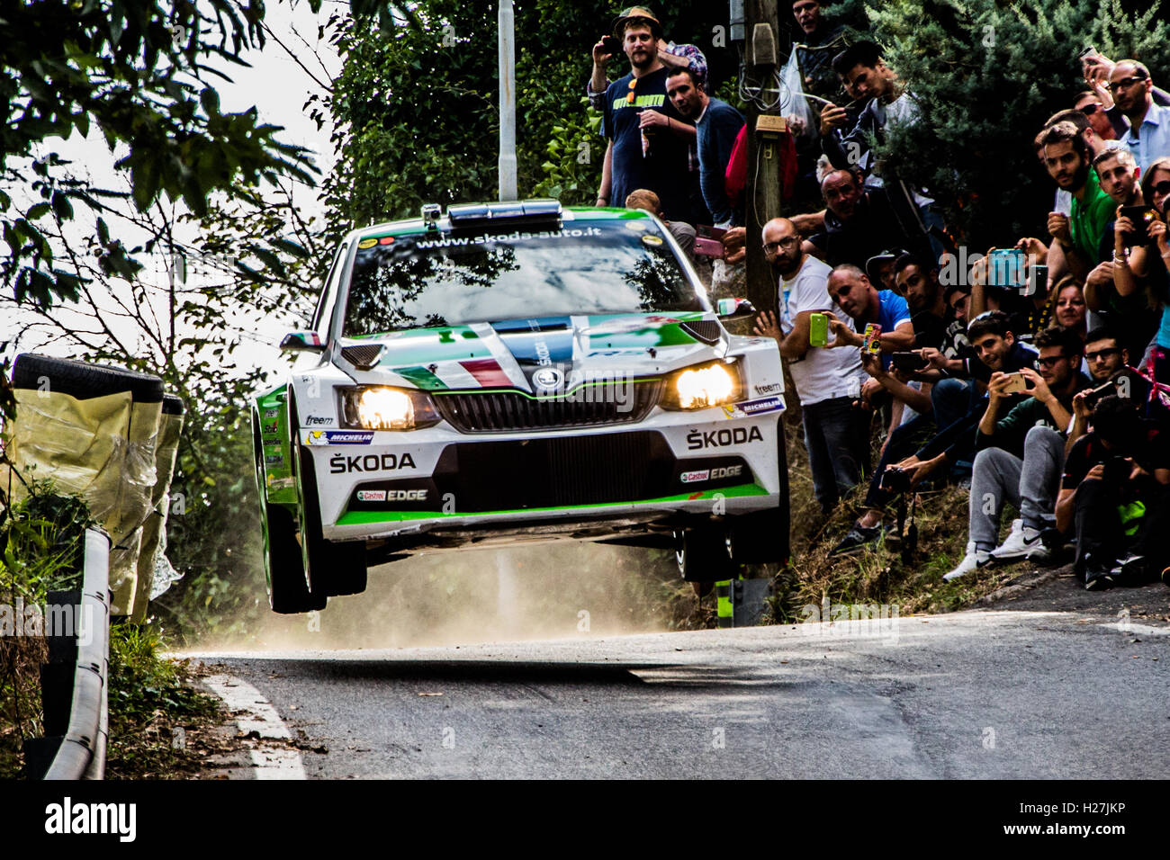 Rally di Roma Capitale, september 23 - 25, 2016, run in Rome under ...