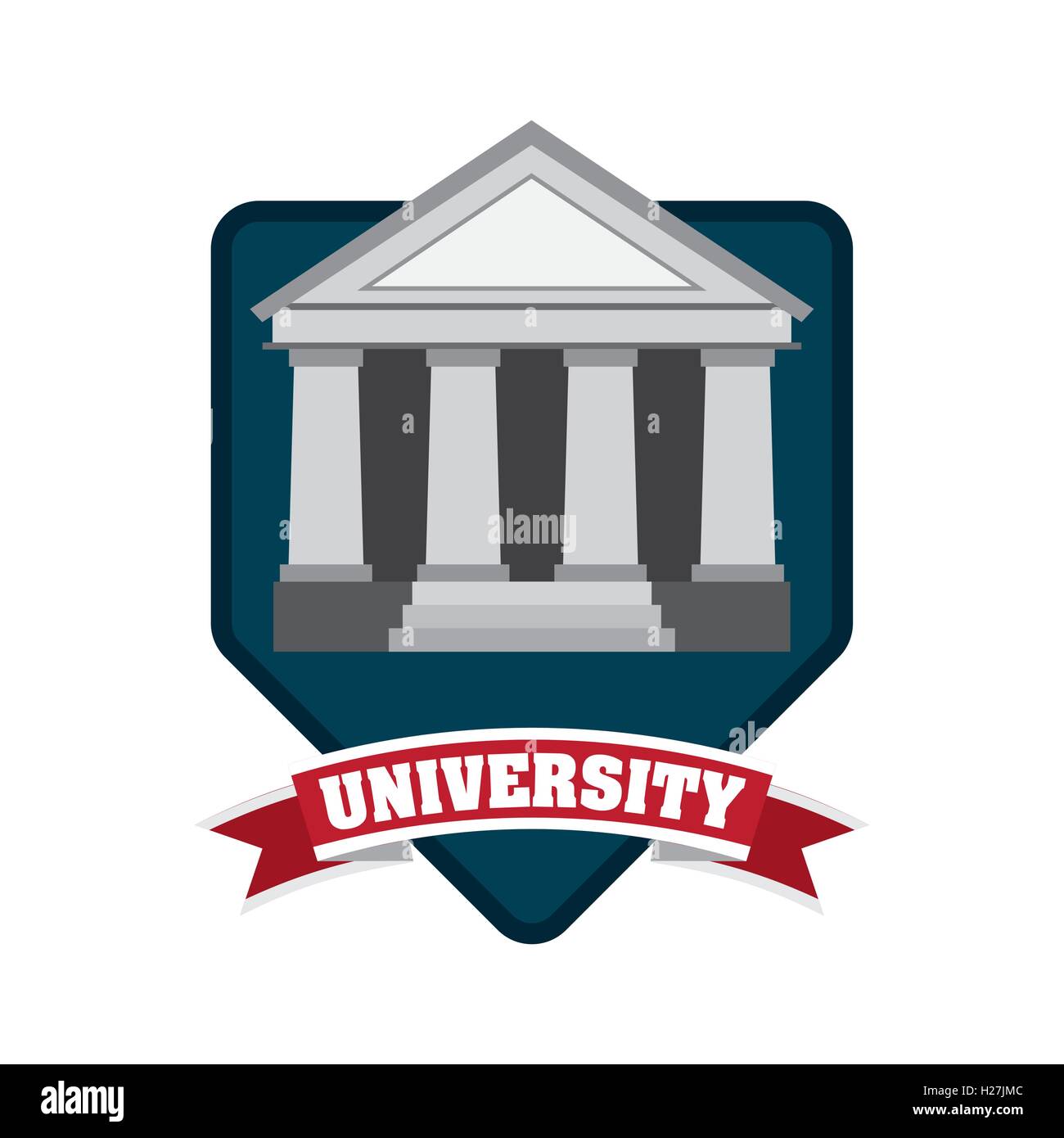 university emblem concept icon Stock Vector Image & Art - Alamy