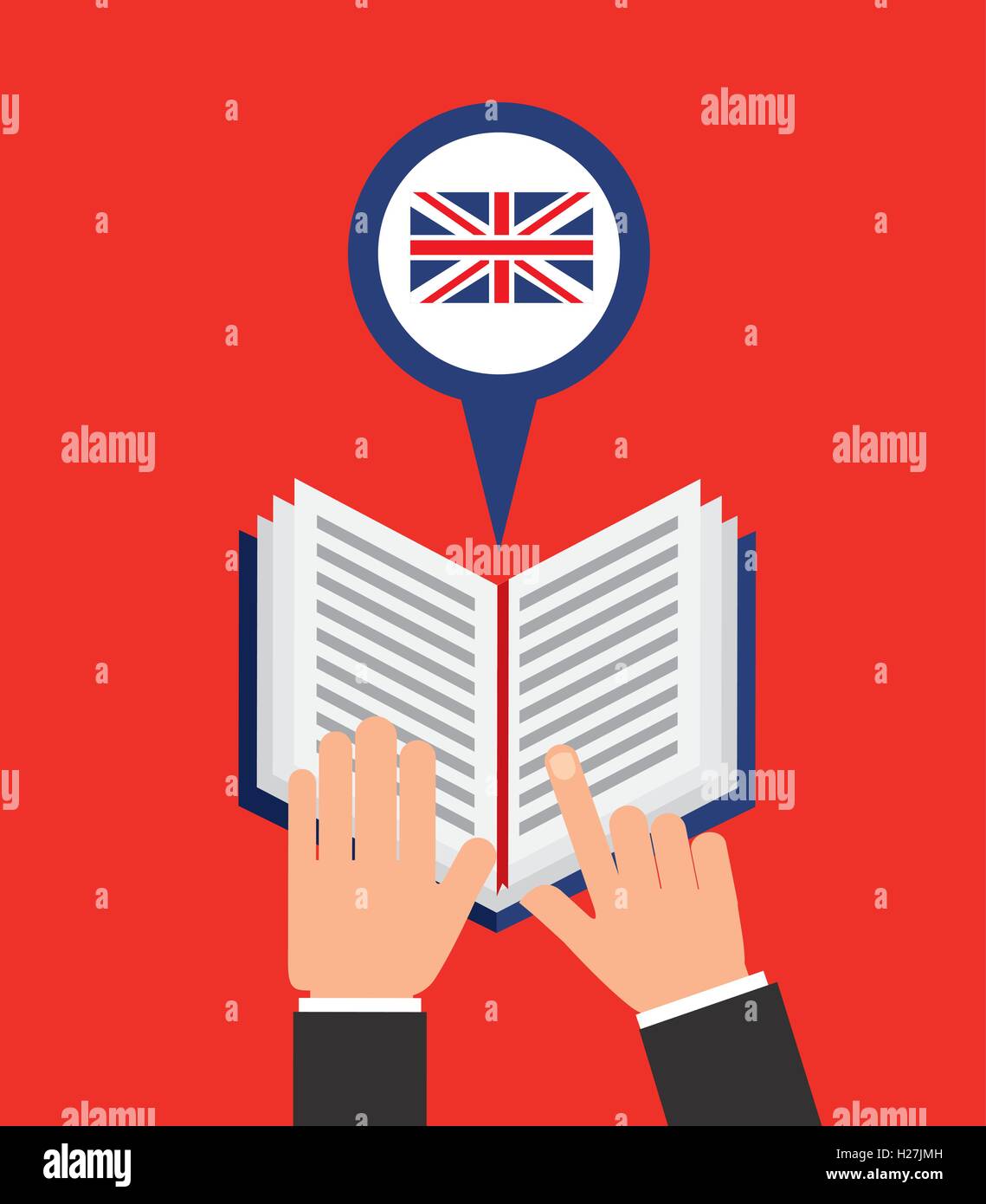 learn english study icon Stock Vector Image & Art - Alamy