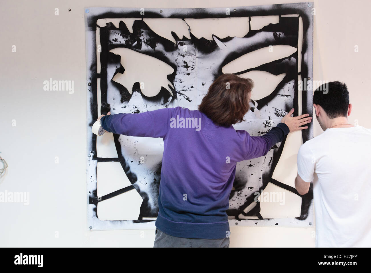 Famous street art graffiti hi-res stock photography and images - Alamy