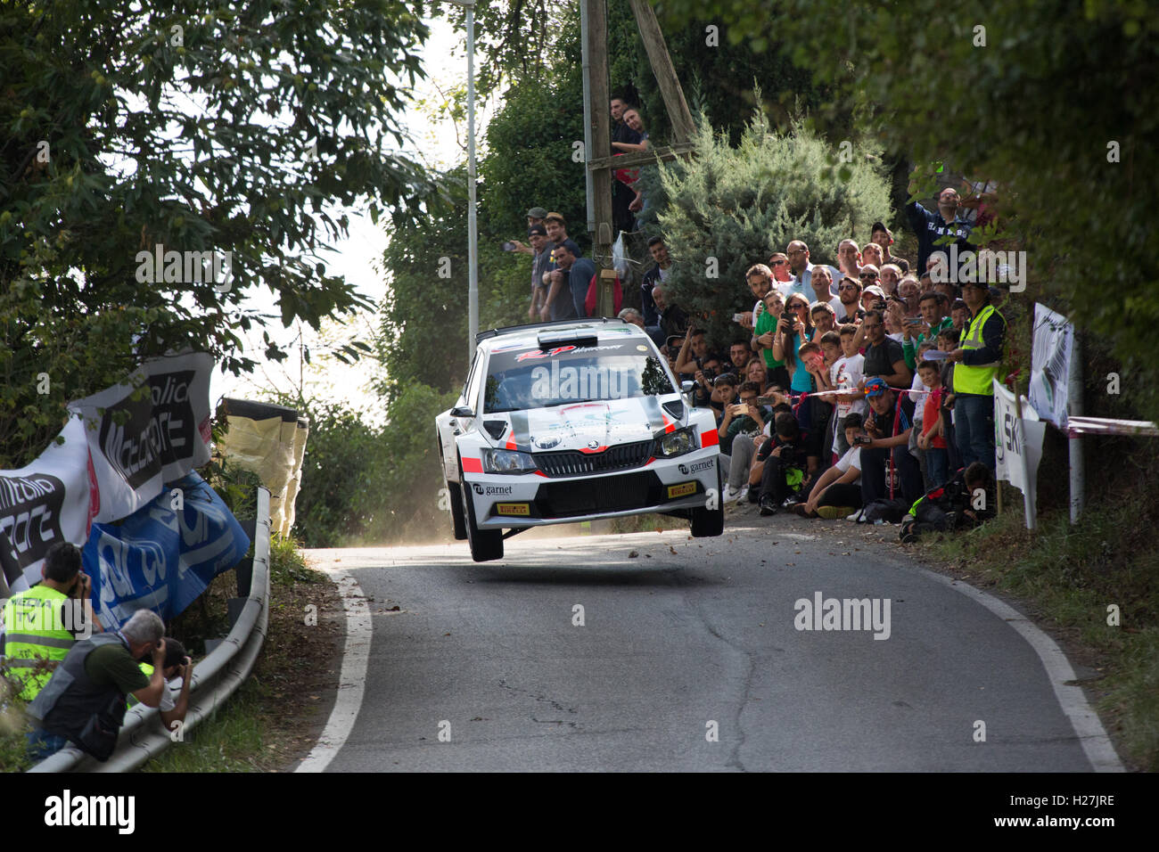 Rally di Roma Capitale, september 23 - 25, 2016, run in Rome under ...