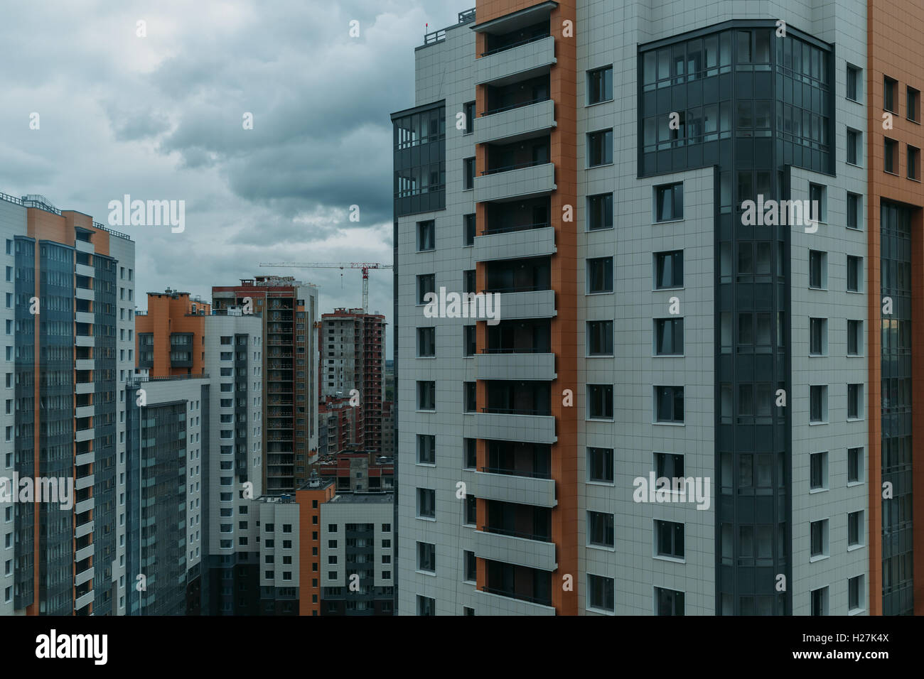 Multi-storey residential buildings Stock Photo - Alamy