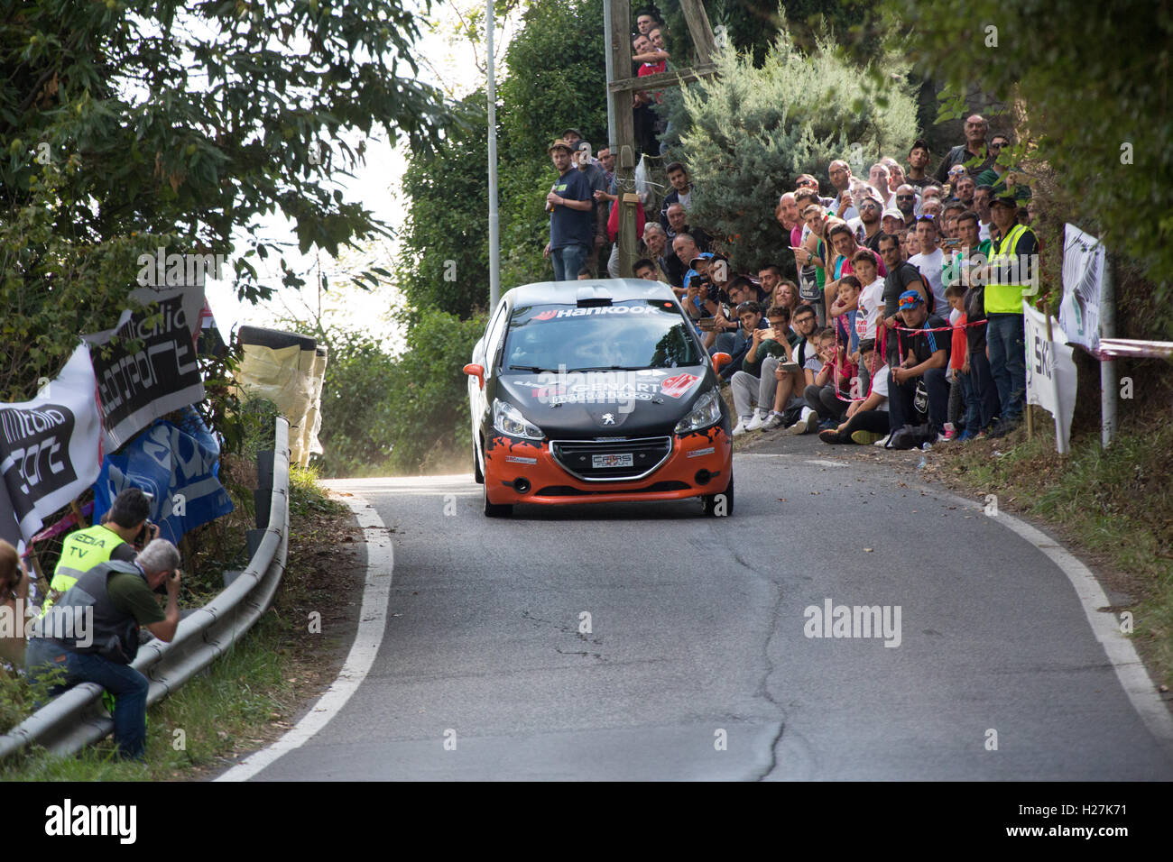 Rally di Roma Capitale, september 23 - 25, 2016, run in Rome under ...