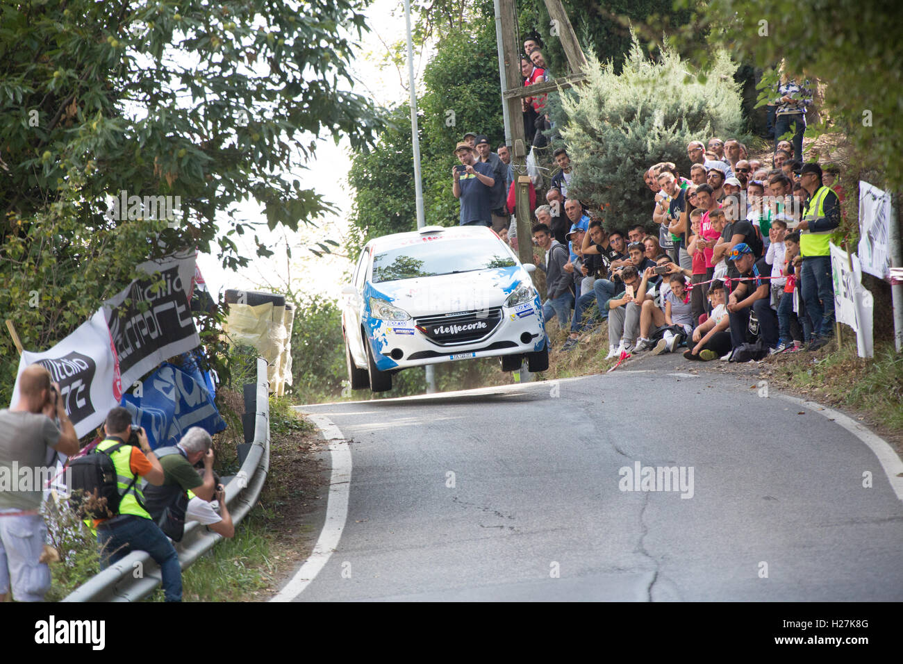 Rally di Roma Capitale, september 23 - 25, 2016, run in Rome under ...