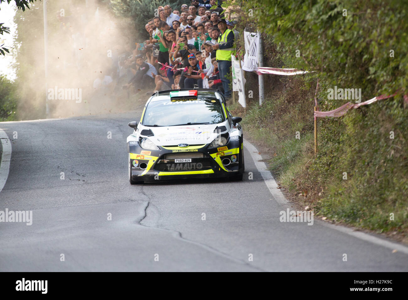 Rally di Roma Capitale, september 23 - 25, 2016, run in Rome under ...