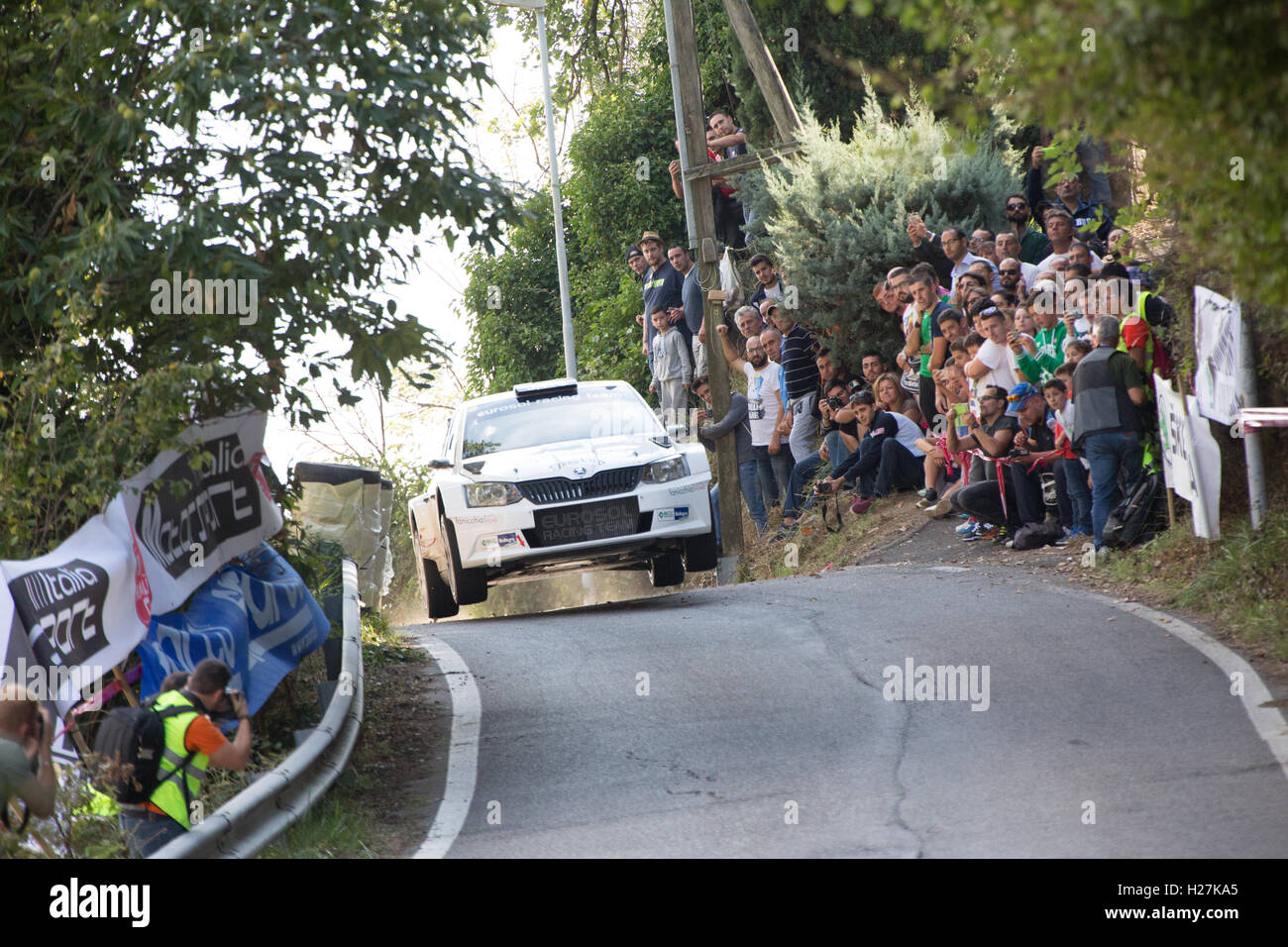 Rally di Roma Capitale, september 23 - 25, 2016, run in Rome under ...