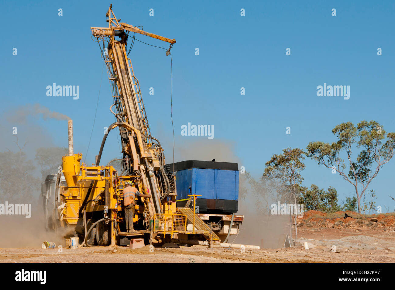 Gold mining drilling hi-res stock photography and images - Alamy