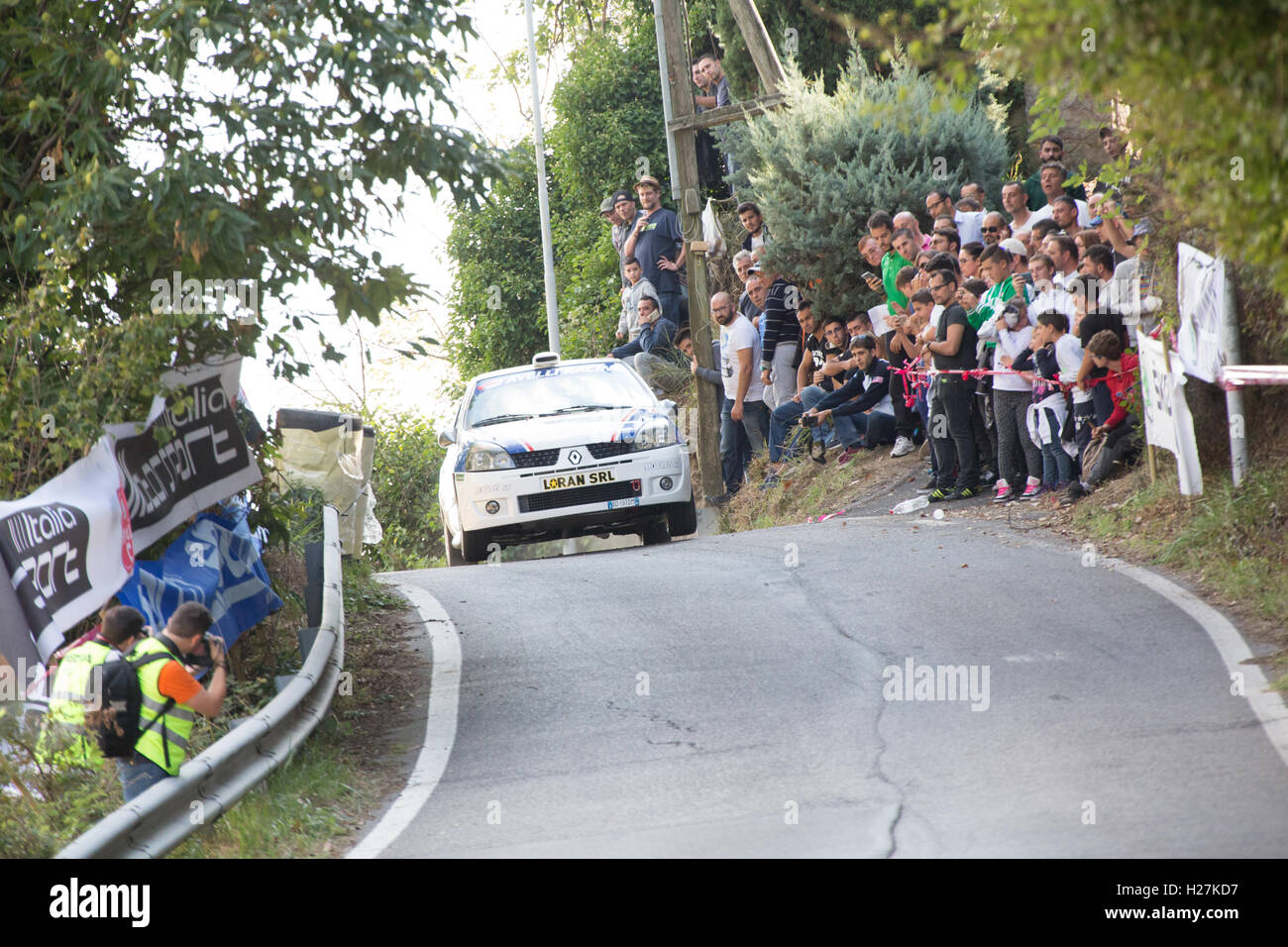 Rally di Roma Capitale, september 23 - 25, 2016, run in Rome under ...