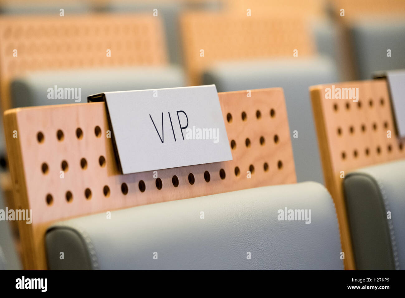VIP seat at a hall Stock Photo - Alamy