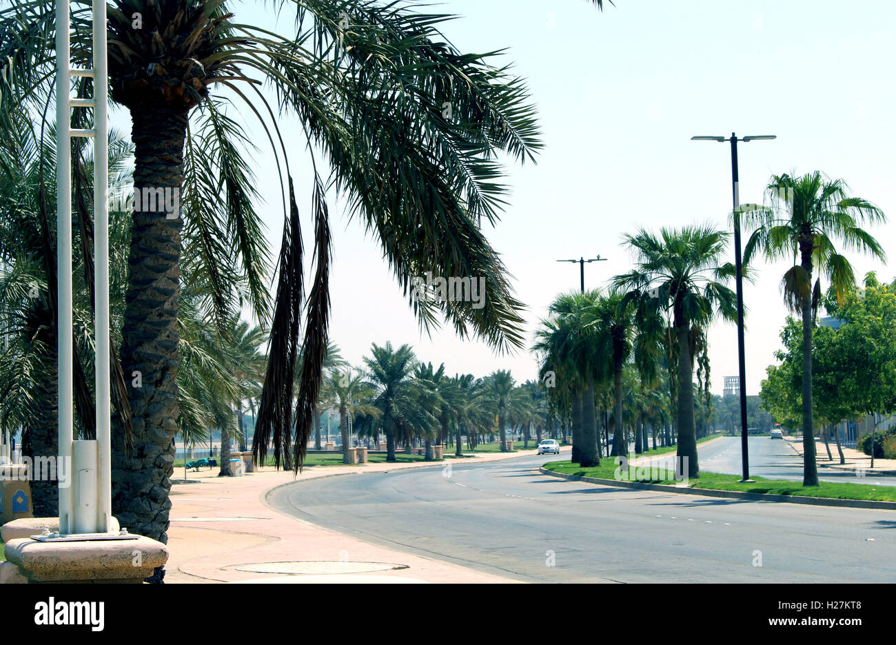 Corniche Road view Stock Photo - Alamy