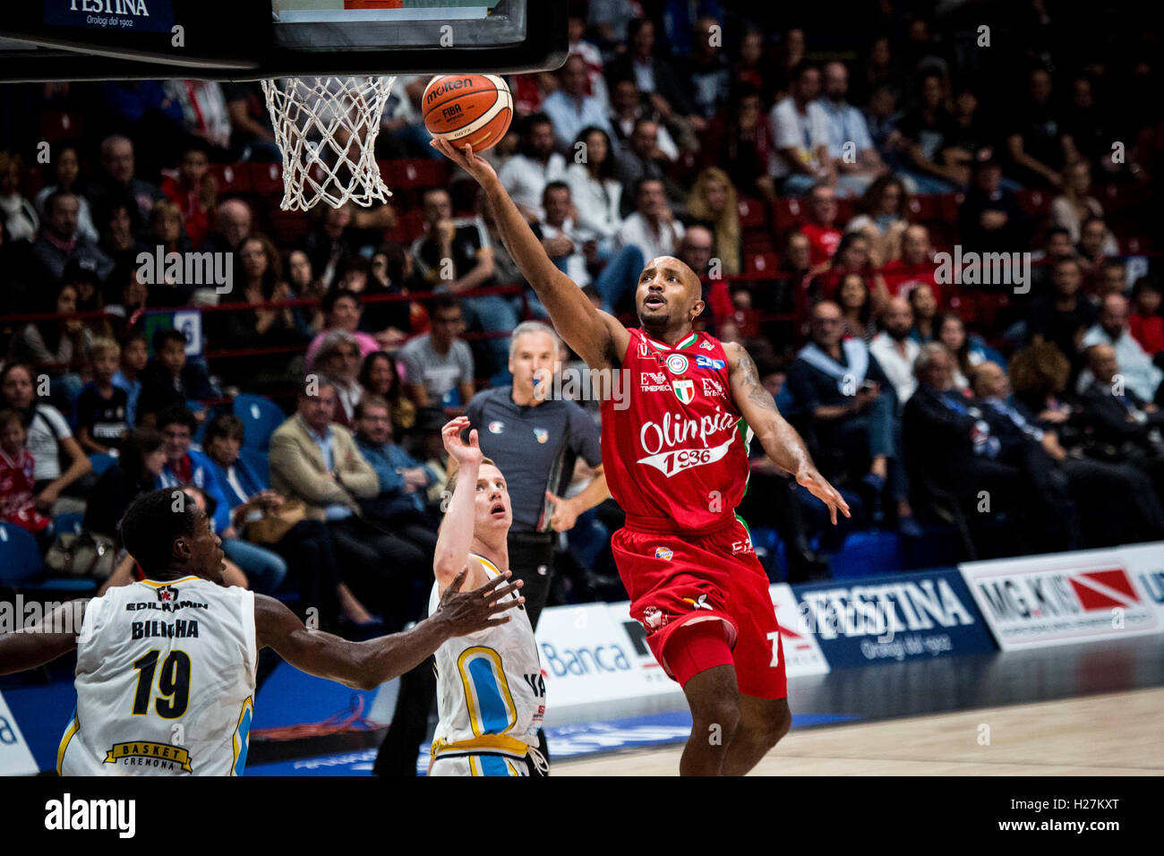 Milano, Italy. 24th Sep, 2016. Richard Hickman (EA7 Emporio Armani ...