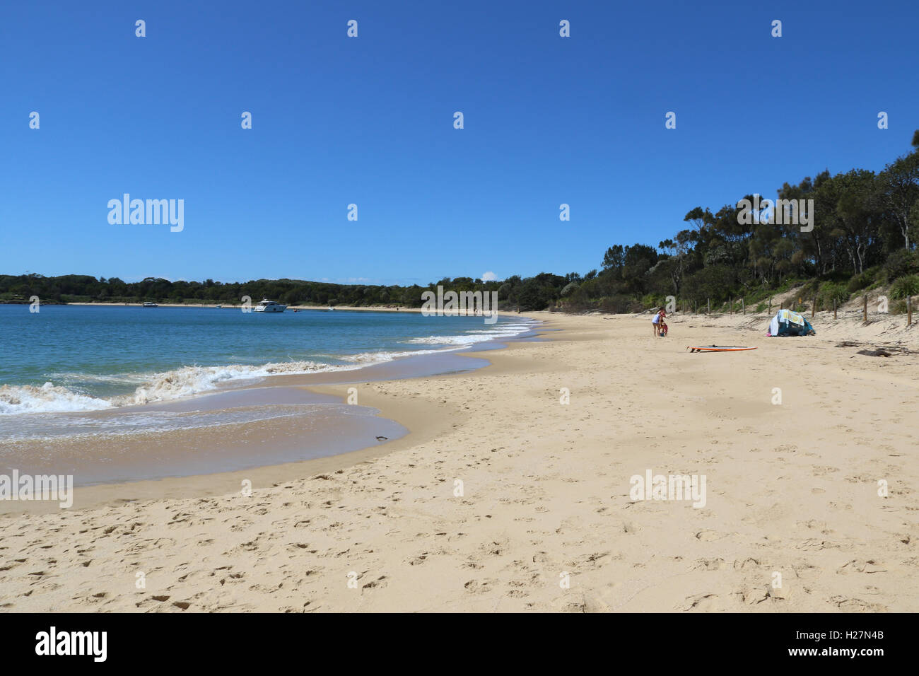 Jibbon Beach, Bundeena, The Royal Coastal Walk Stock Photo - Alamy
