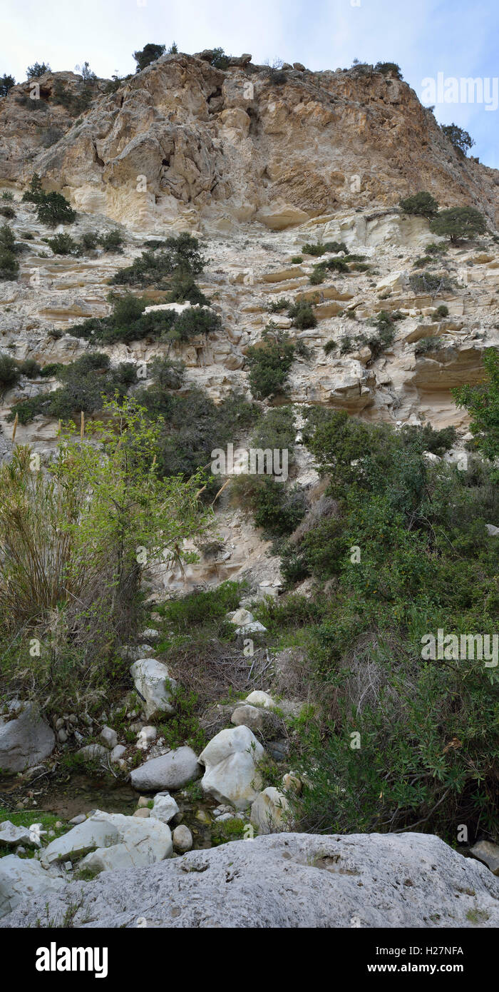 Limestone cliffs cyprus hi-res stock photography and images - Alamy