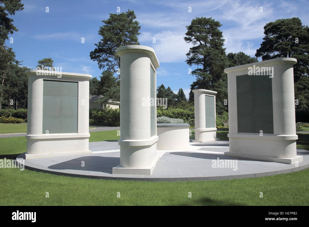 brookwood military cemetery surrey Stock Photo - Alamy