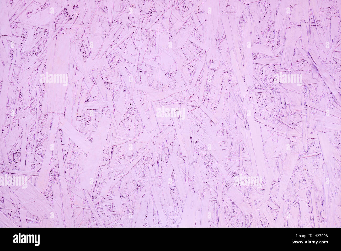 Light purple painted oriented strand board OSB. Sterling board ...