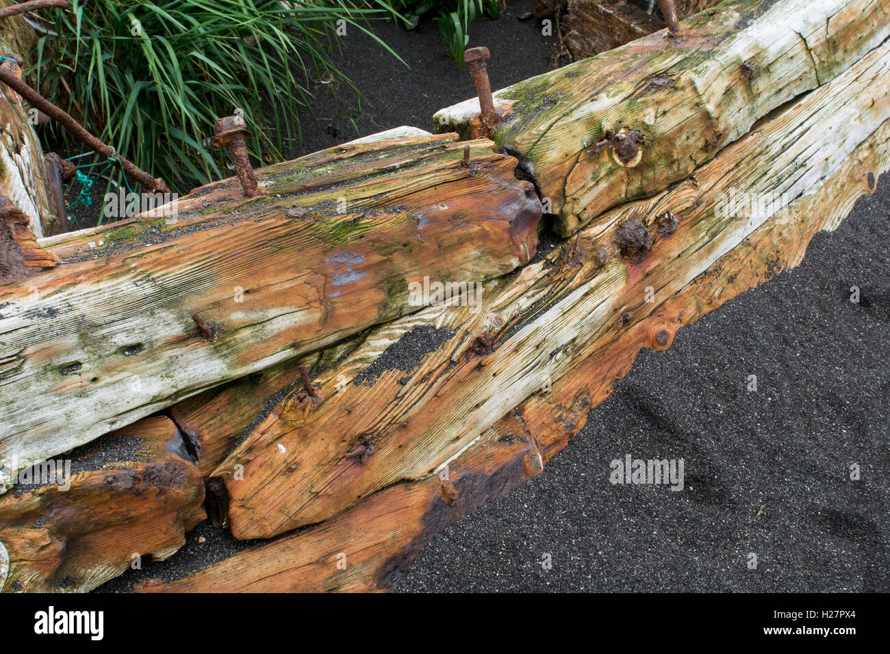 Alaska, Aleutian Island Chain, Andreanof Islands. Remote volcanic ...