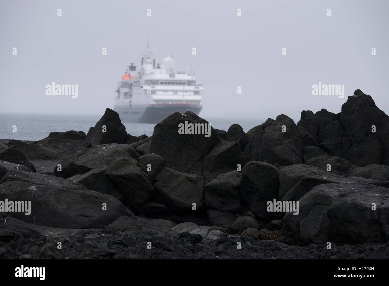 Alaska, Aleutian Island Chain, Andreanof Islands. Remote Seguam Island ...