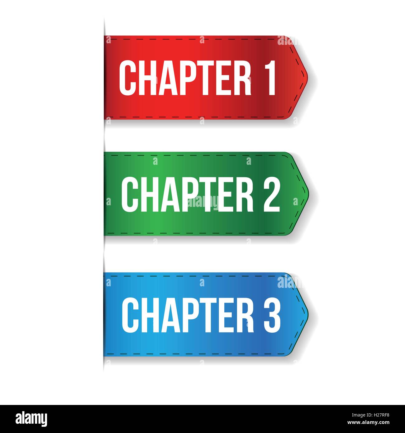 Chapter One, Two, Three vector Stock Vector Image & Art - Alamy