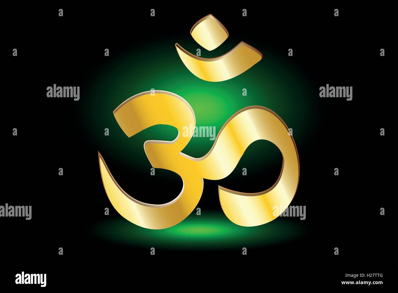symbol of Hinduism , Om symbol of Hinduism Stock Vector Image & Art - Alamy