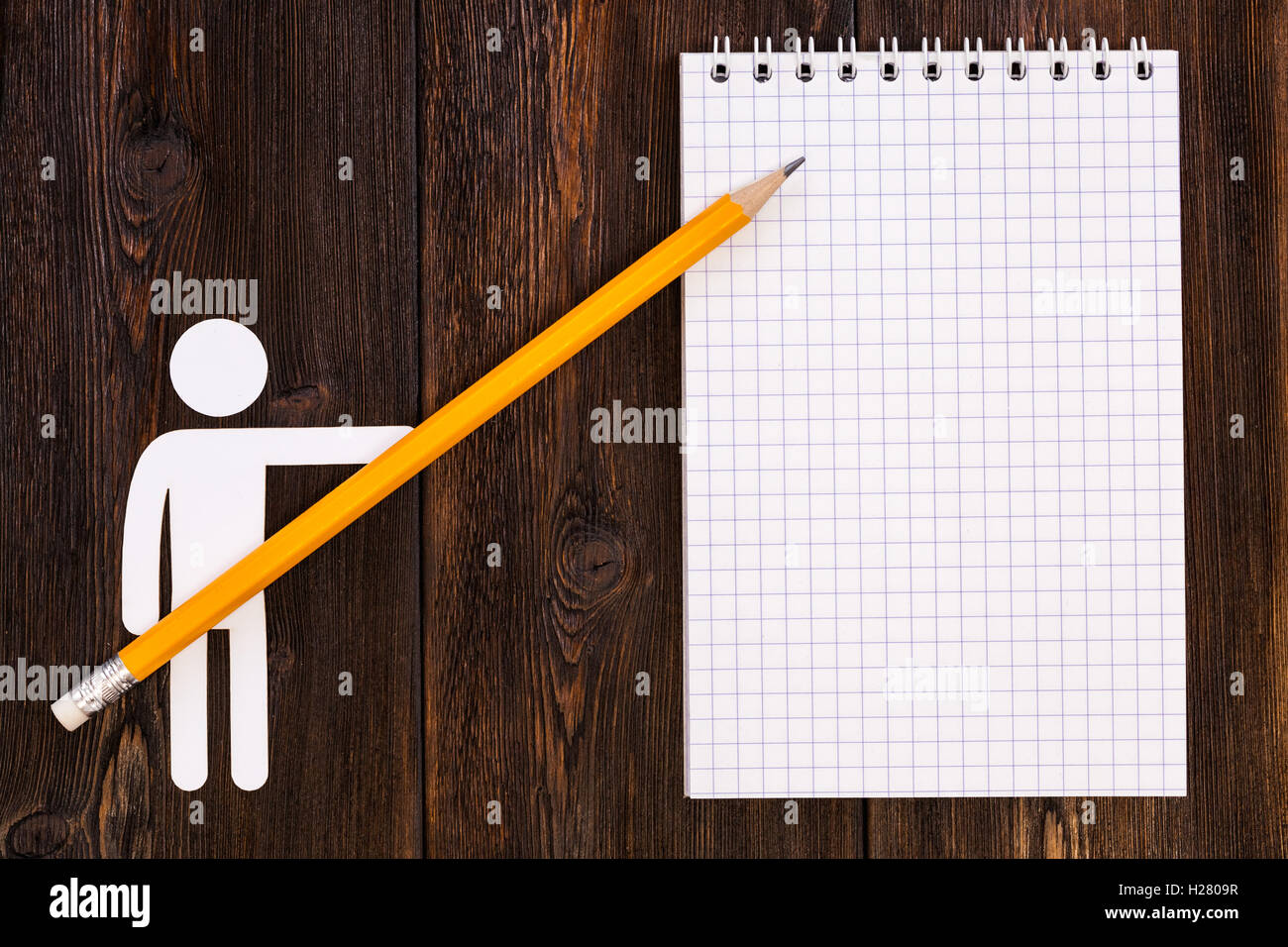 Paper page spiral note copy book list hi-res stock photography and ...