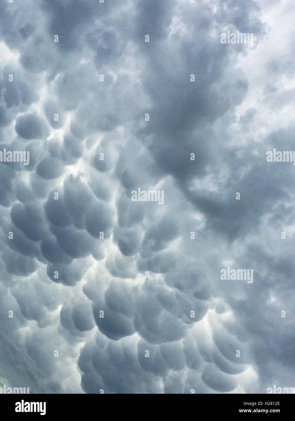Storm Clouds Over Dallas Texas alert Stock Photo - Alamy