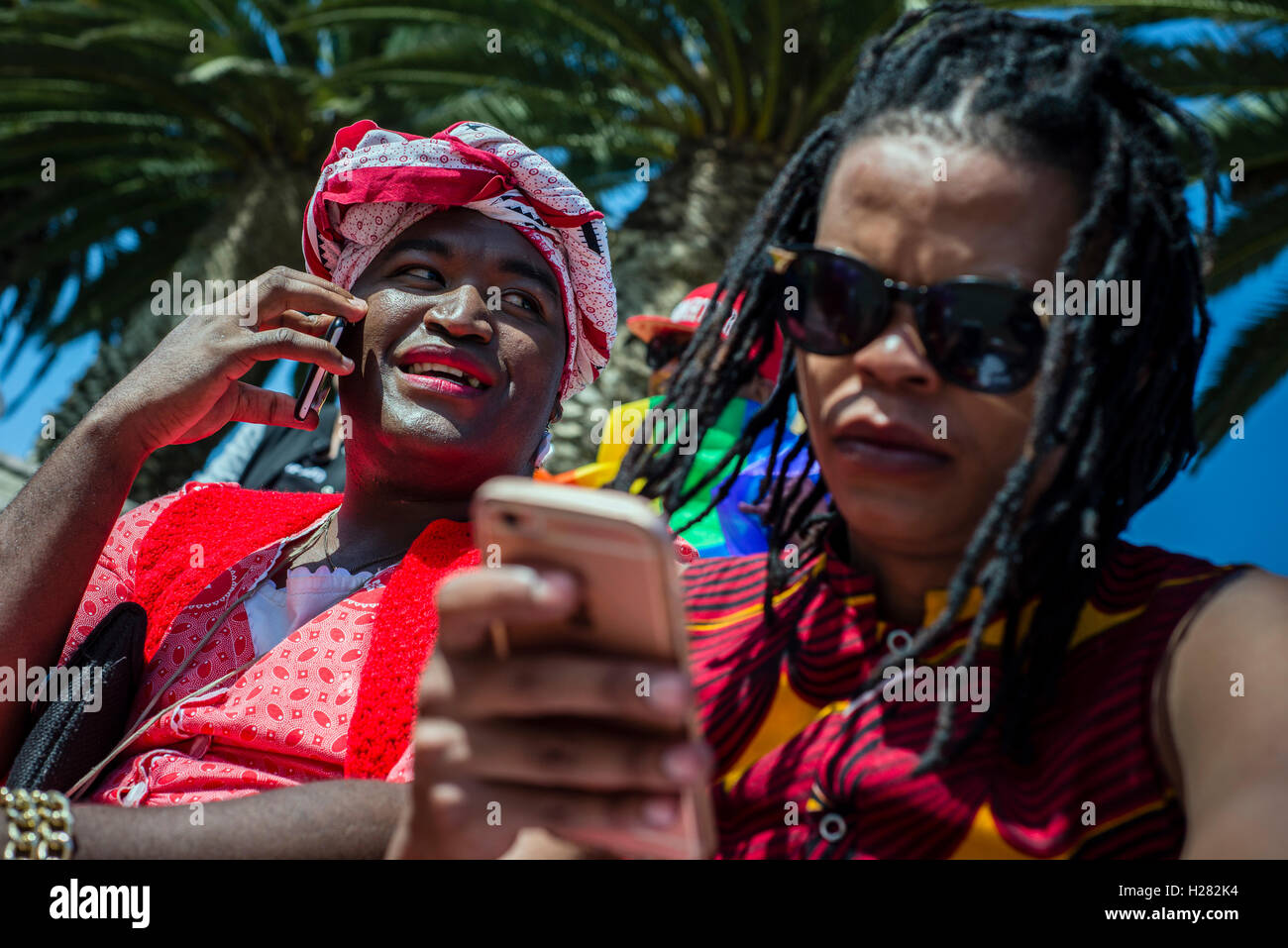 Gay pride in Swakopmund, Namibia Stock Photo - Alamy