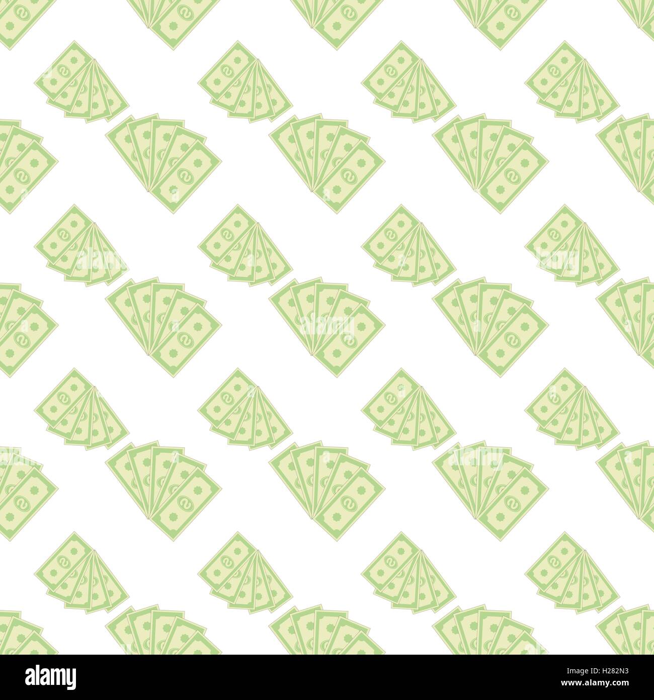 Set of Paper Dollars Seamless Pattern Stock Vector Image & Art - Alamy