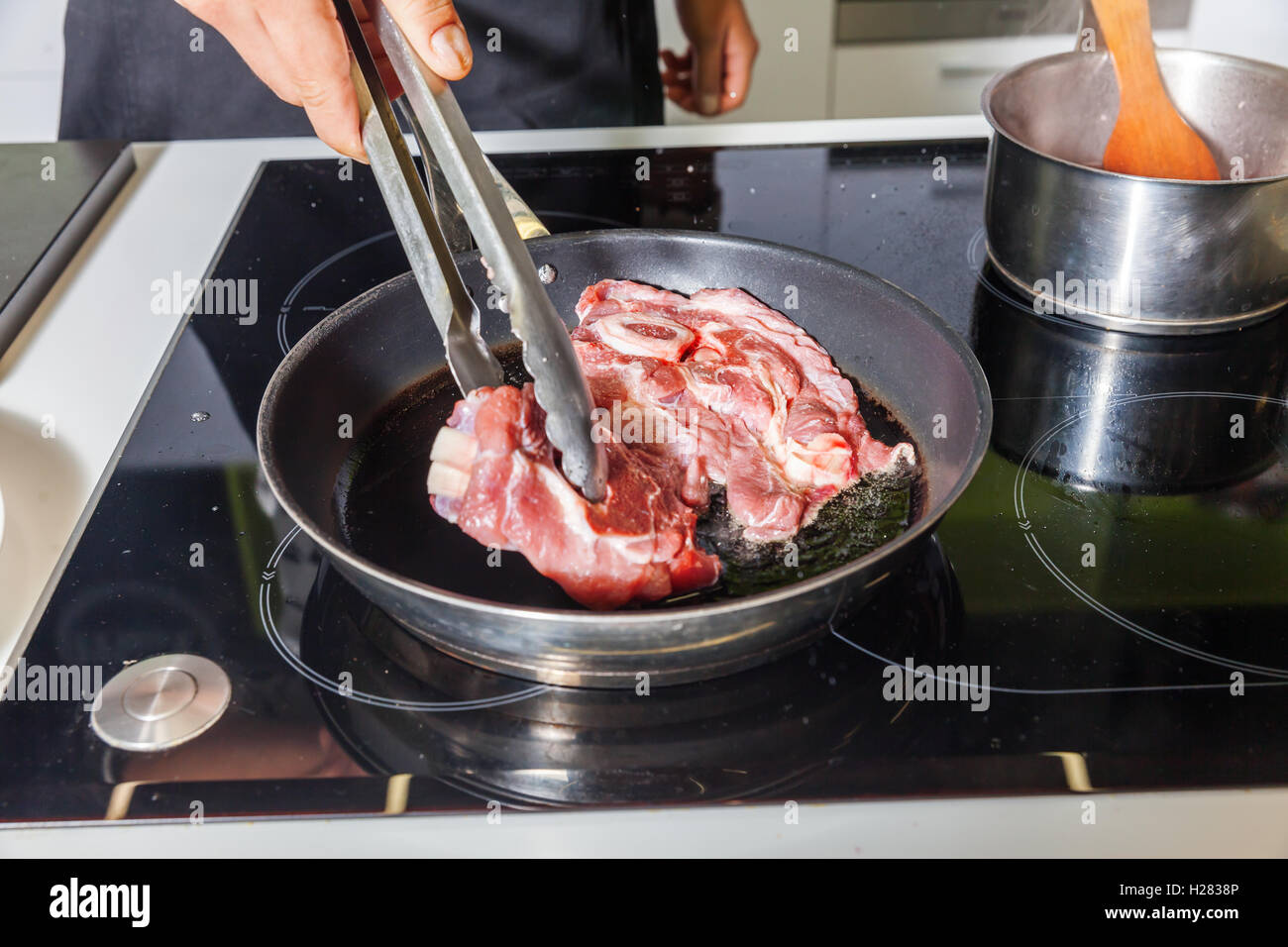 Cooking meat concept Stock Photo - Alamy