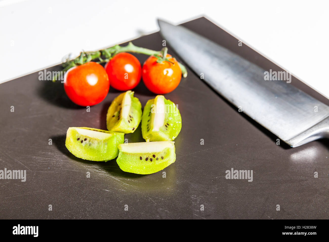 Cooking utensils and vegetables Stock Photo - Alamy