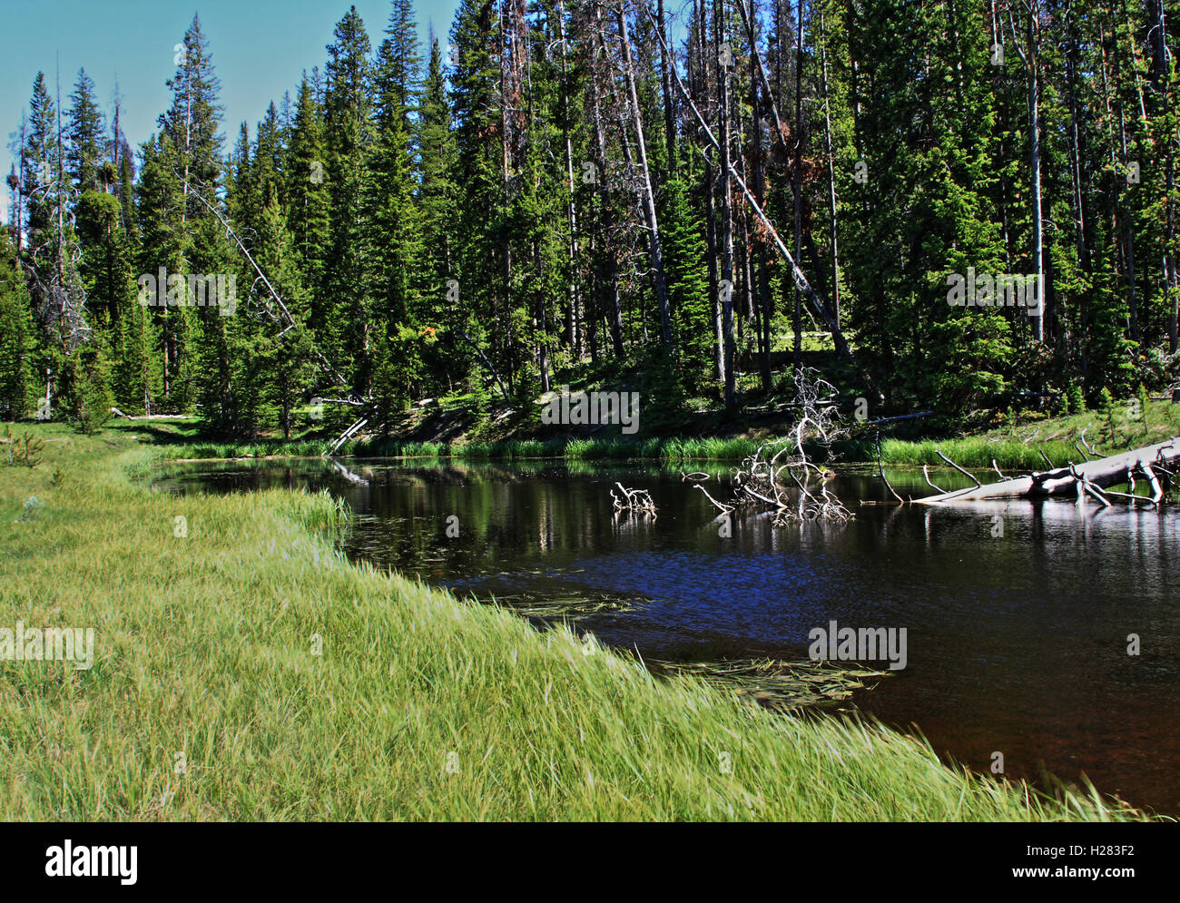 Absaroka and wind river mountains hi-res stock photography and images ...