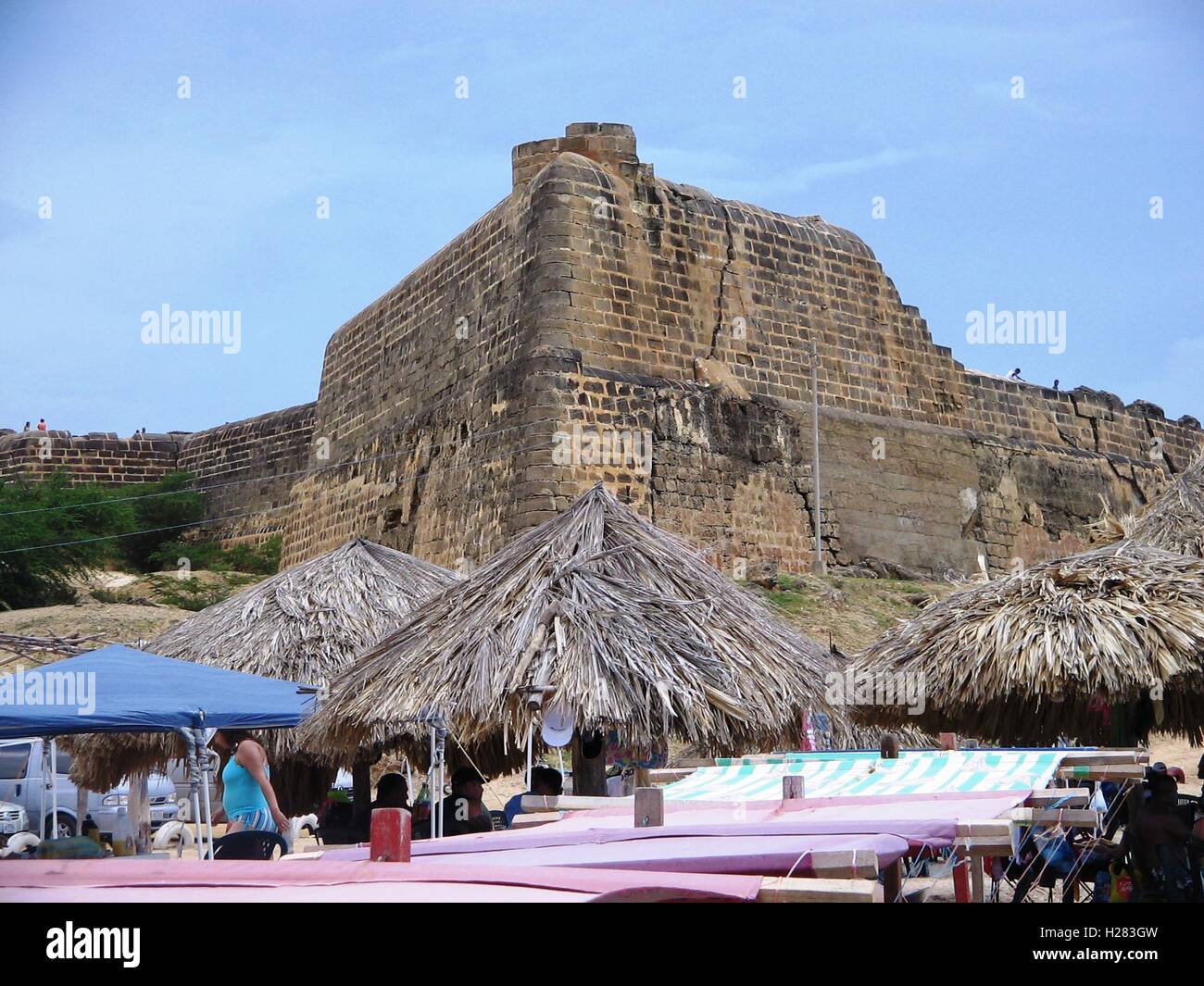 Araya Peninsula, Sucre State, Venezuela. Castillo (castle) beach Stock ...