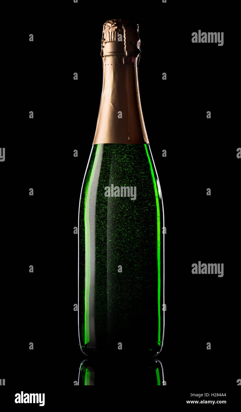 Green alcohol bottle hi-res stock photography and images - Alamy