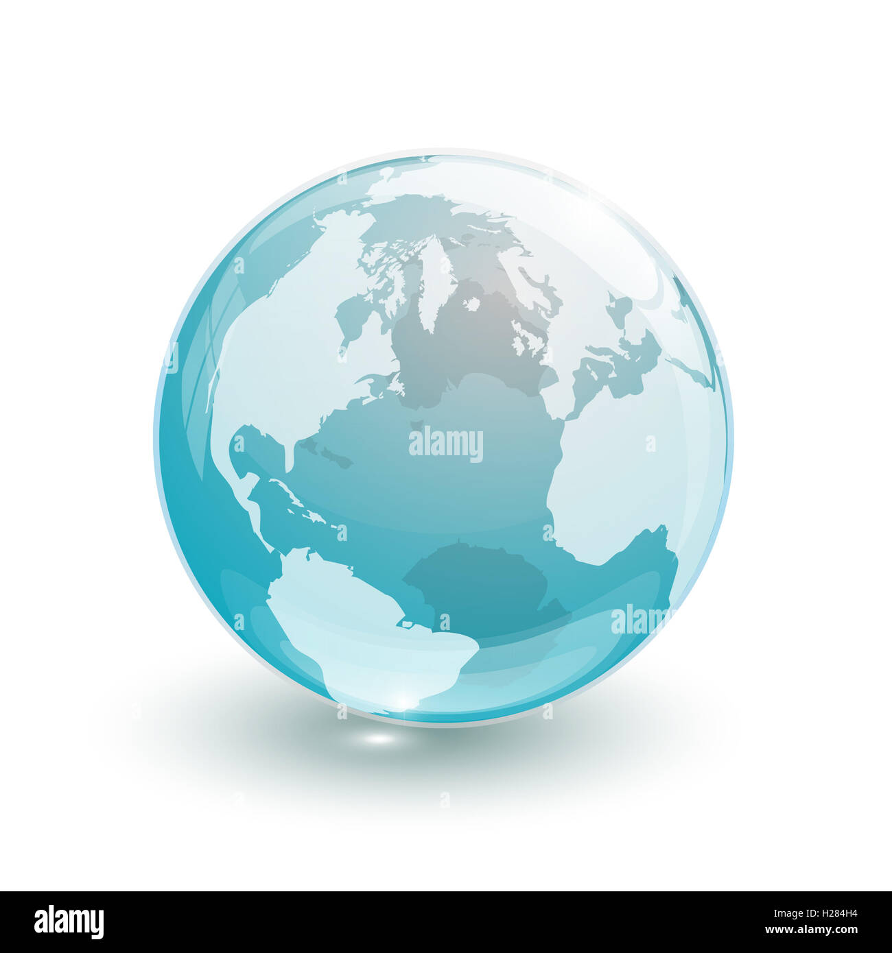 Map of crystal hi-res stock photography and images - Alamy