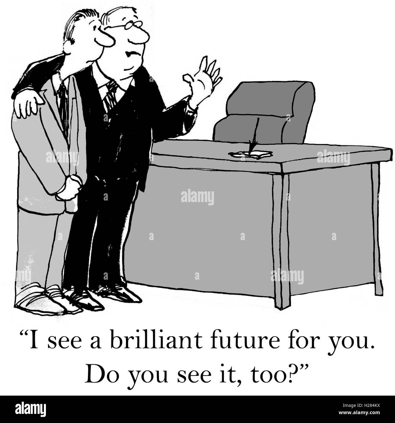 Optimistic man Black and White Stock Photos & Images - Alamy