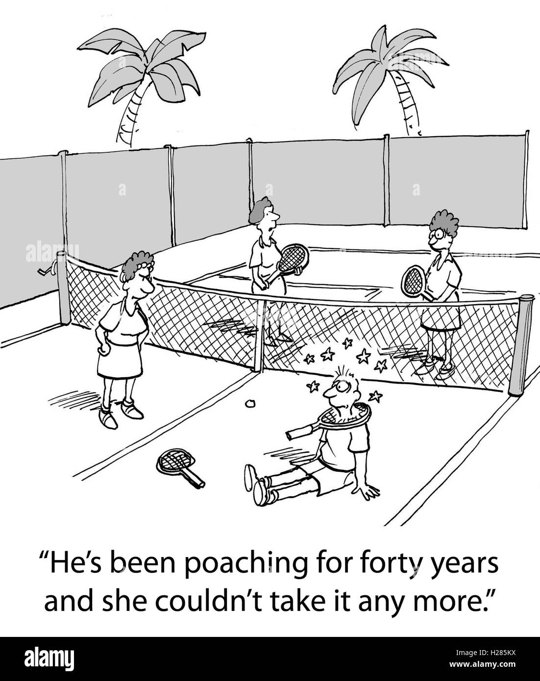 Tennis Comics