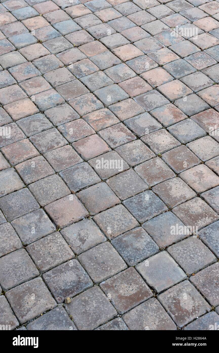 Reflection paving stone wall hi-res stock photography and images - Alamy