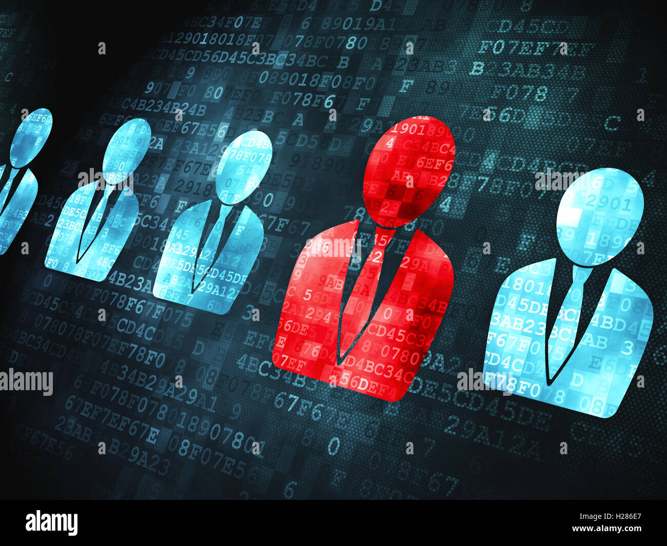 Digital man icon hi-res stock photography and images - Alamy