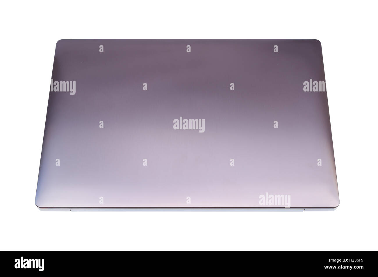 laptop computer on white background Stock Photo - Alamy