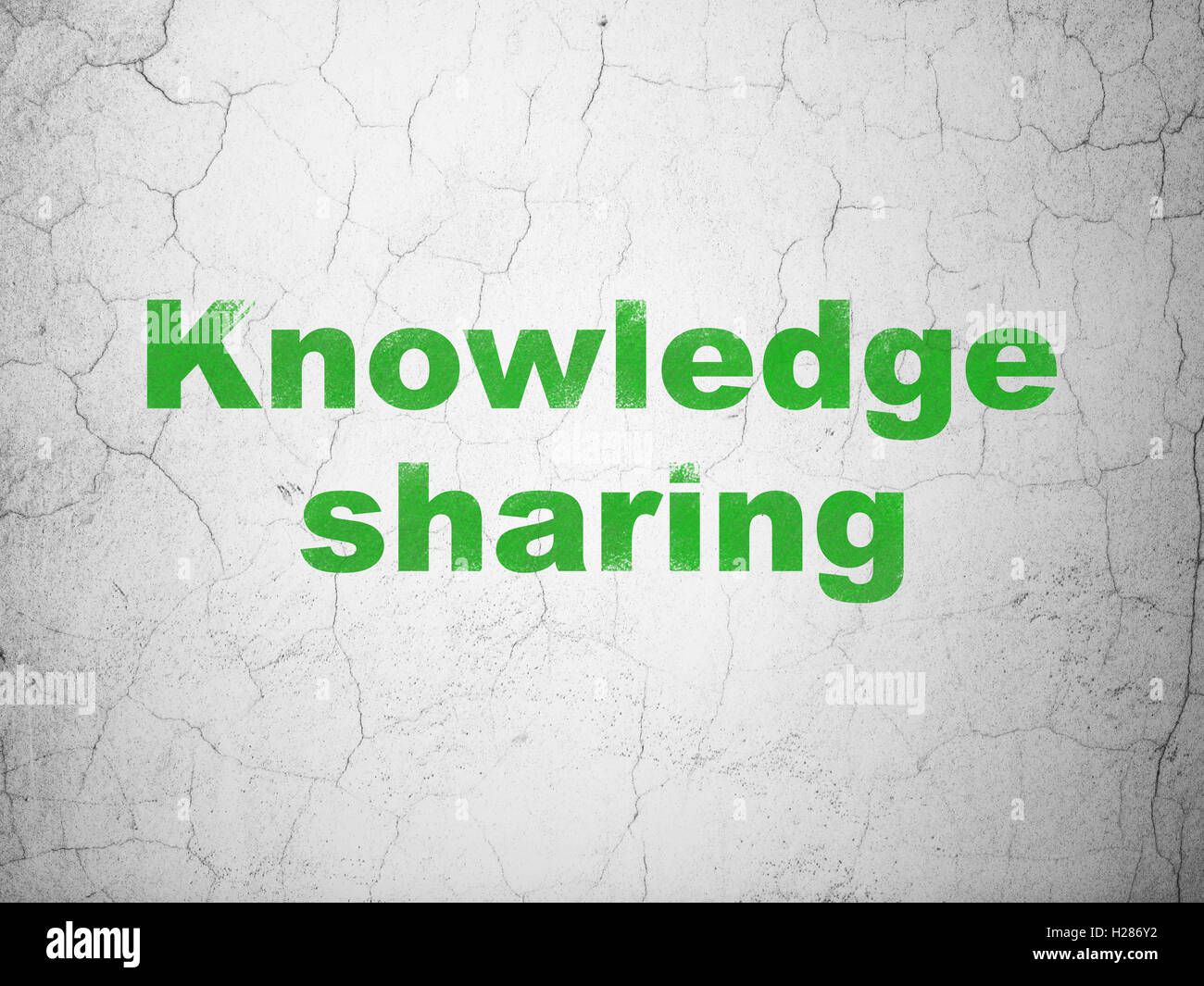 Education concept: Knowledge Sharing on wall background Stock Photo - Alamy