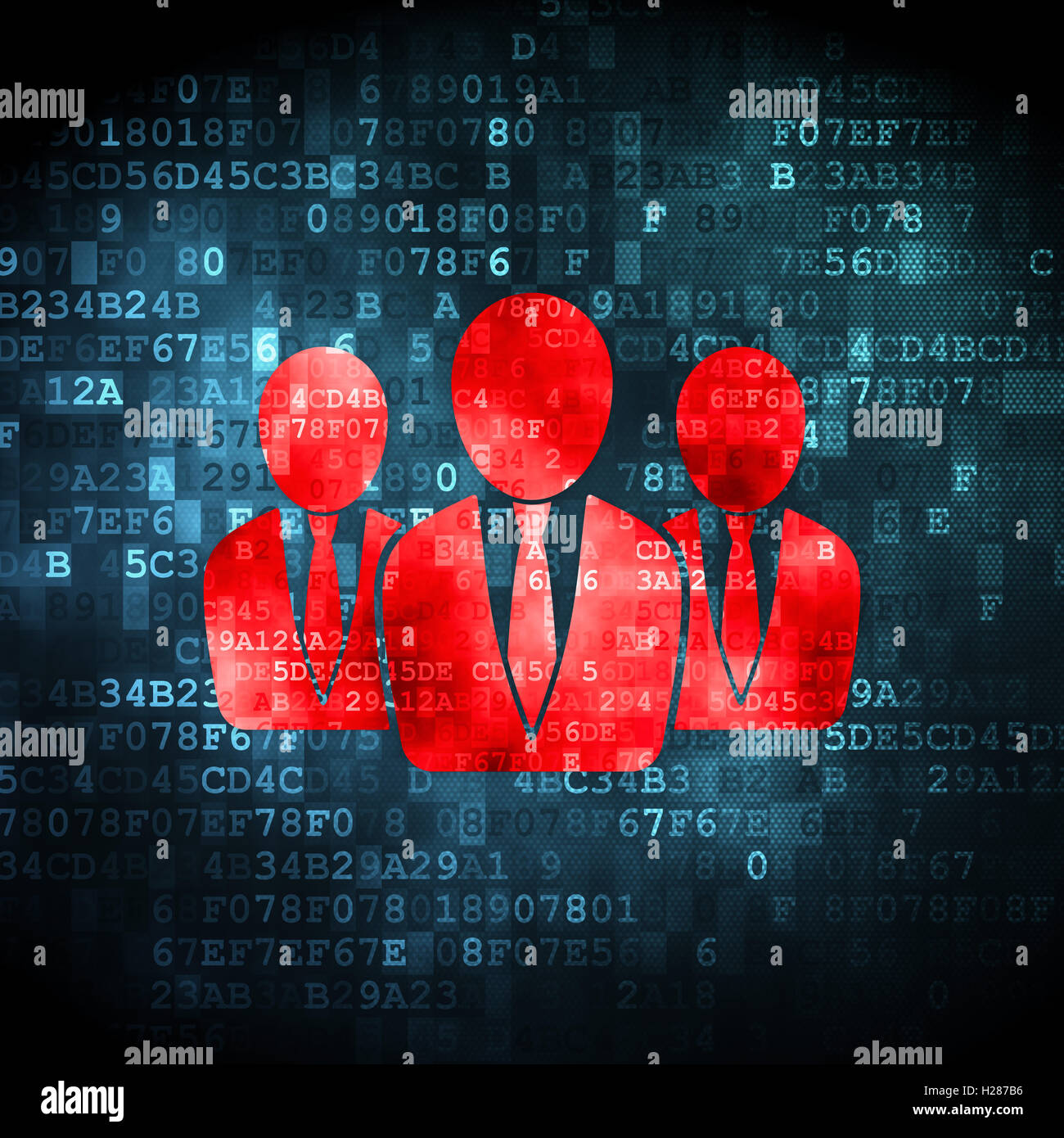Law concept: Business People on digital background Stock Photo - Alamy