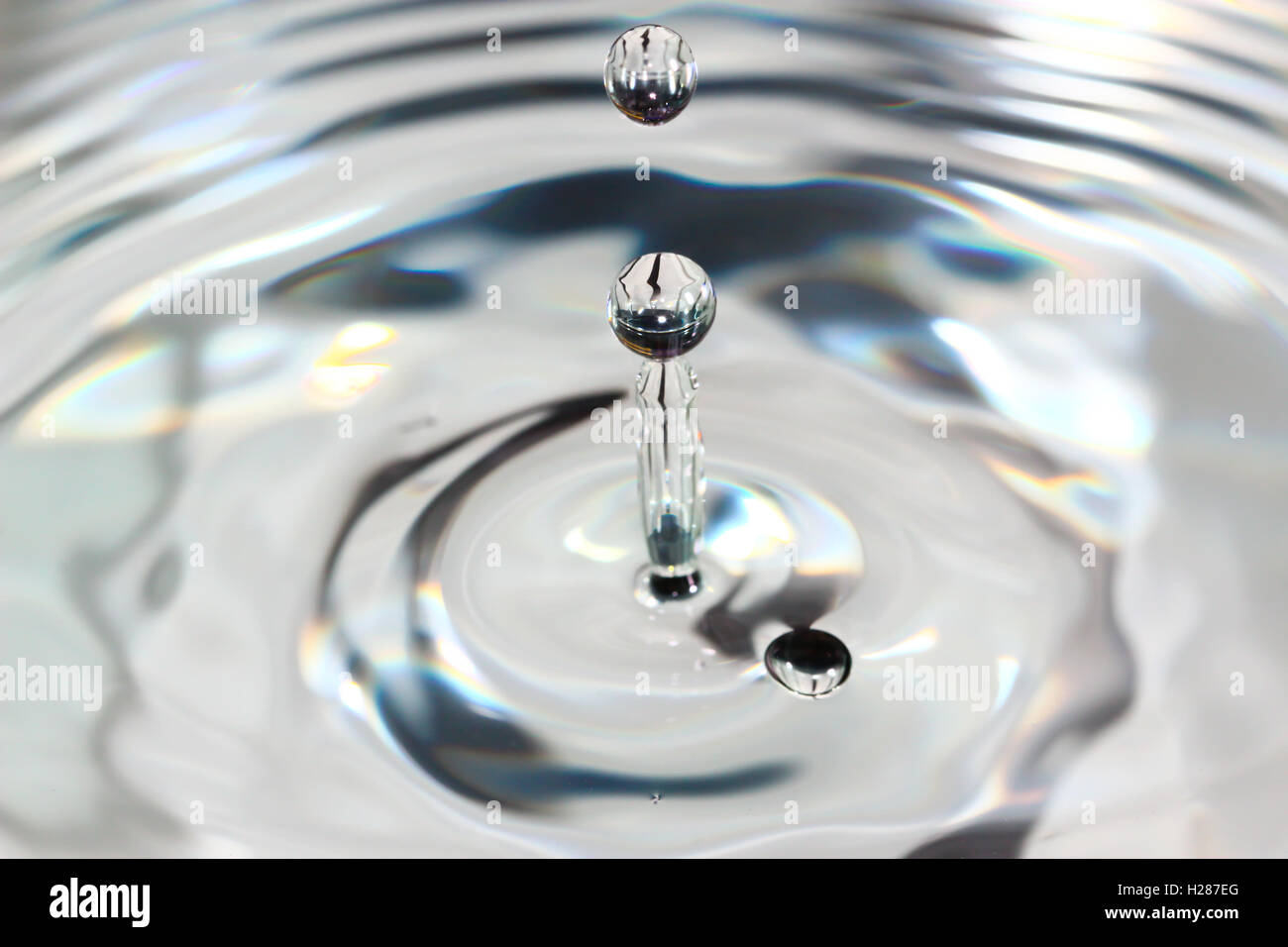 Water drop close up Stock Photo - Alamy